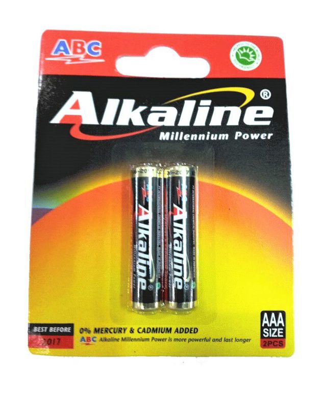 Batteray Alkaline ABC AAA