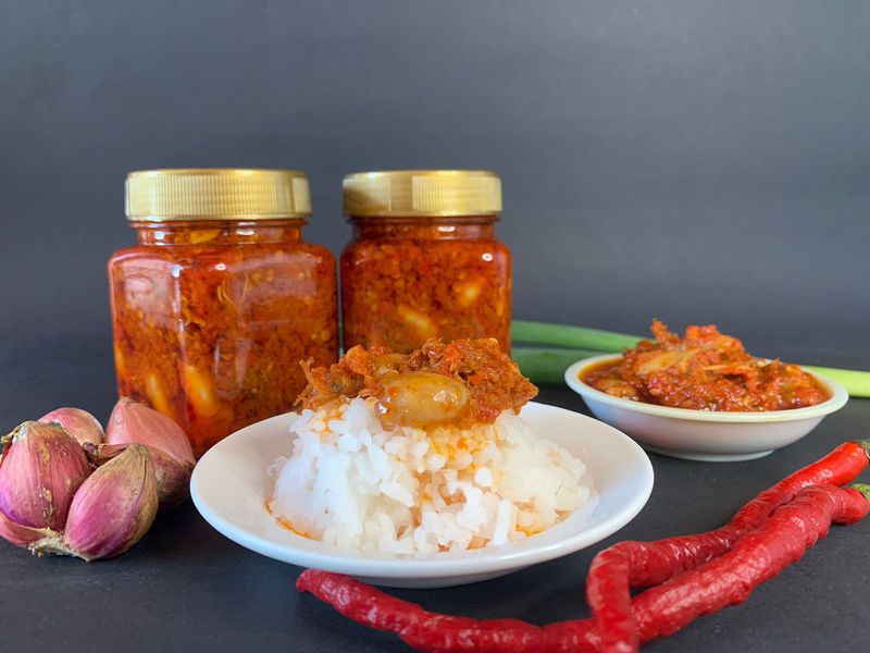 Sambal baby cumi - Pedas