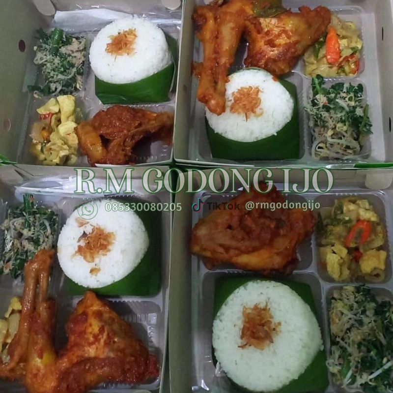 Nasi box Ayam B. Rujak