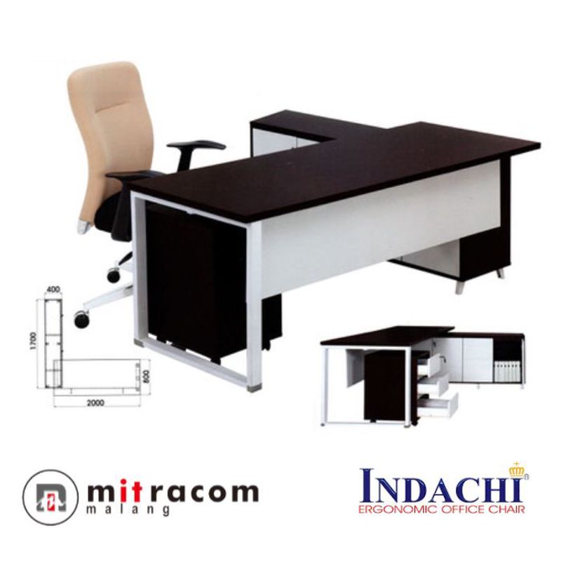 Indachi Dyrex D.R-DIR 22 Meja Direktur - HPL
