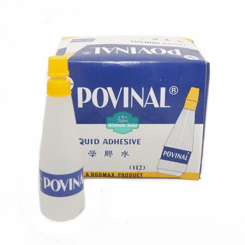 Lem Kertas Povinal 1 Box isi 12