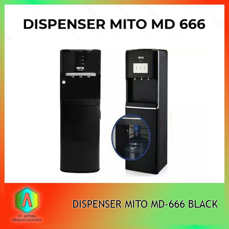 DISPENSER MITO MD-666 BLACK