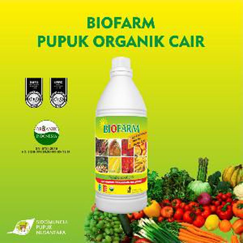 Pupuk Organik Cair BIOFARM Kemasan 1 Liter