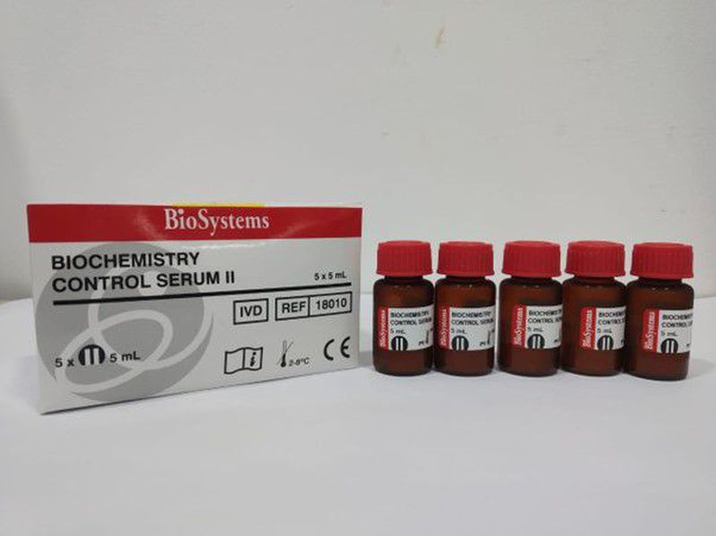 Biochemistry control serum level II (kontrol serum normal) 1 btl