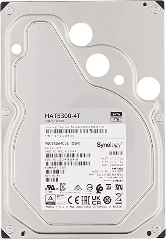 Synology Hard Disk Drive 3,5" SATA 4TB