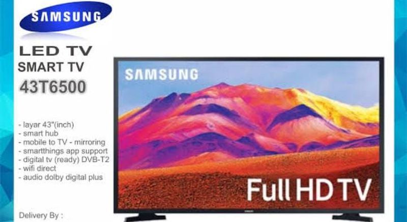 Samsung LED TV 43T6500