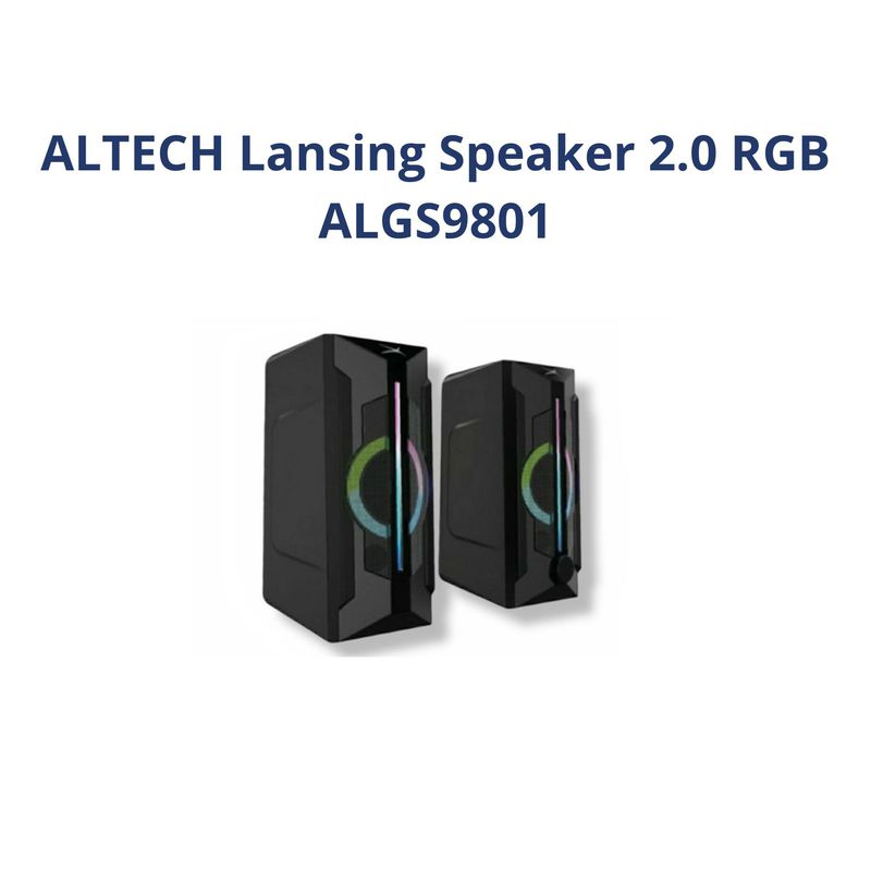 ALTEC Lansing Speaker 2.0 RGB ALGS9801