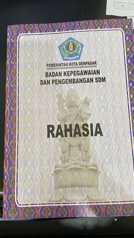 Map Endek Rahasia BKPSDM