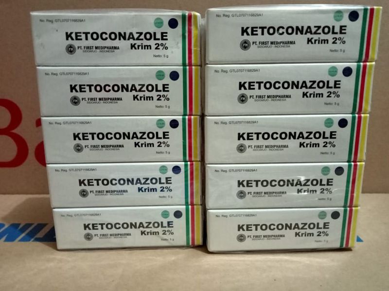 KETOCONAZOLE KRIM 2% TUBE 5 GR / PT. FIRST MEDIPHARMA