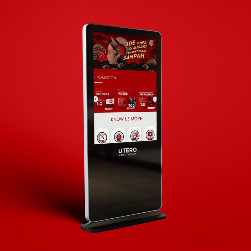 Digital signage 43" Touchscreen