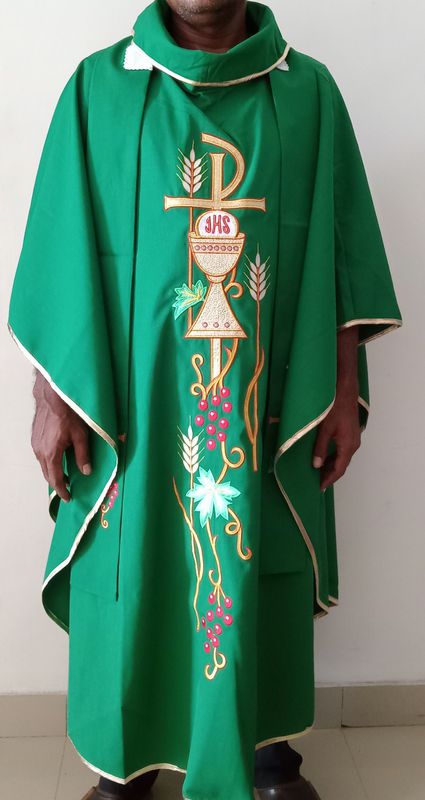 kasula dan stola - Hijau