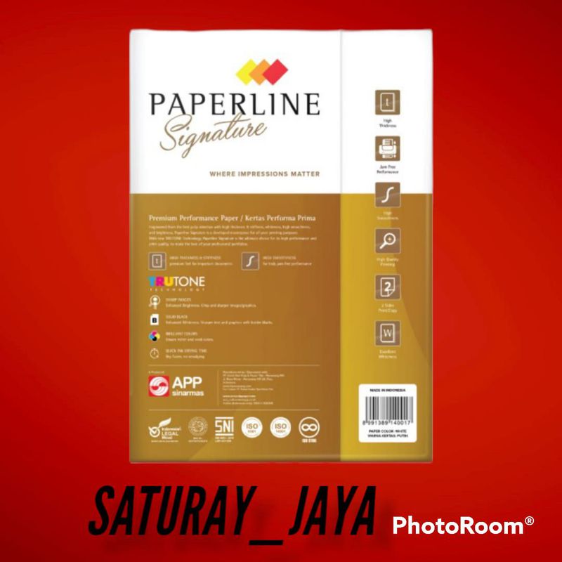 PAPERLINE KERTAS A4 HVS 80gr STR