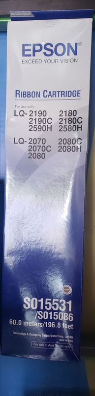 Ribbon Cartridge Printer EPSON SO15531 SO15086 untuk LQ 2170/LQ 2180/LQ ...
