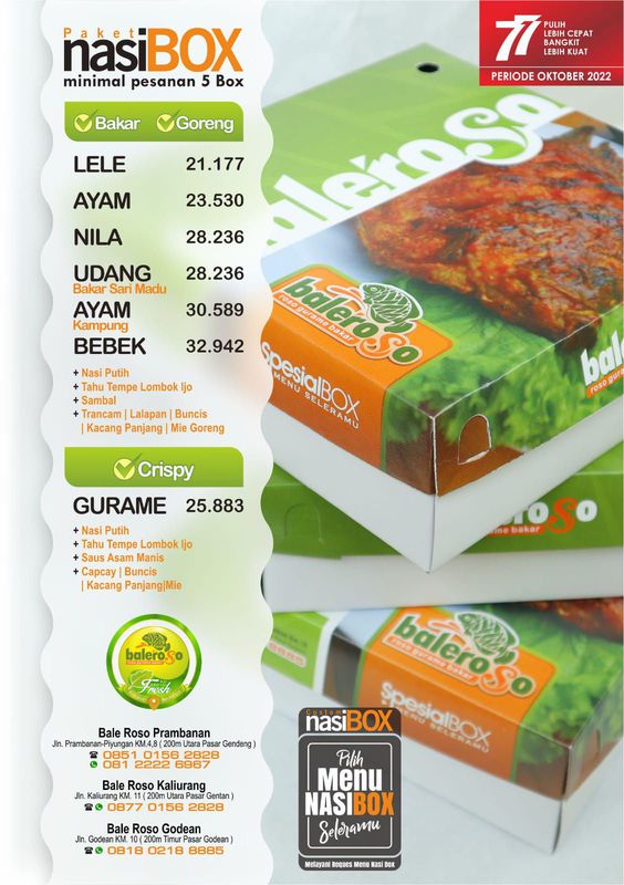 NASI BOX BEBEK BAKAR