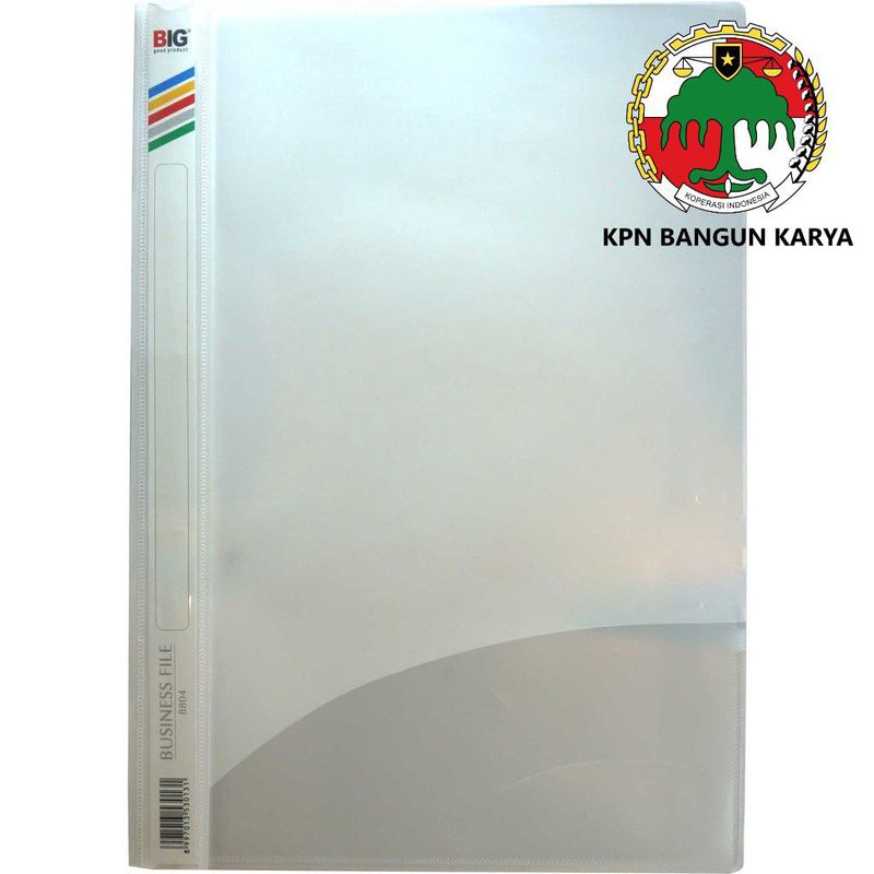 BIG good Business File / Map Bisnis / Map Acco / Snelhecter Transparan ...