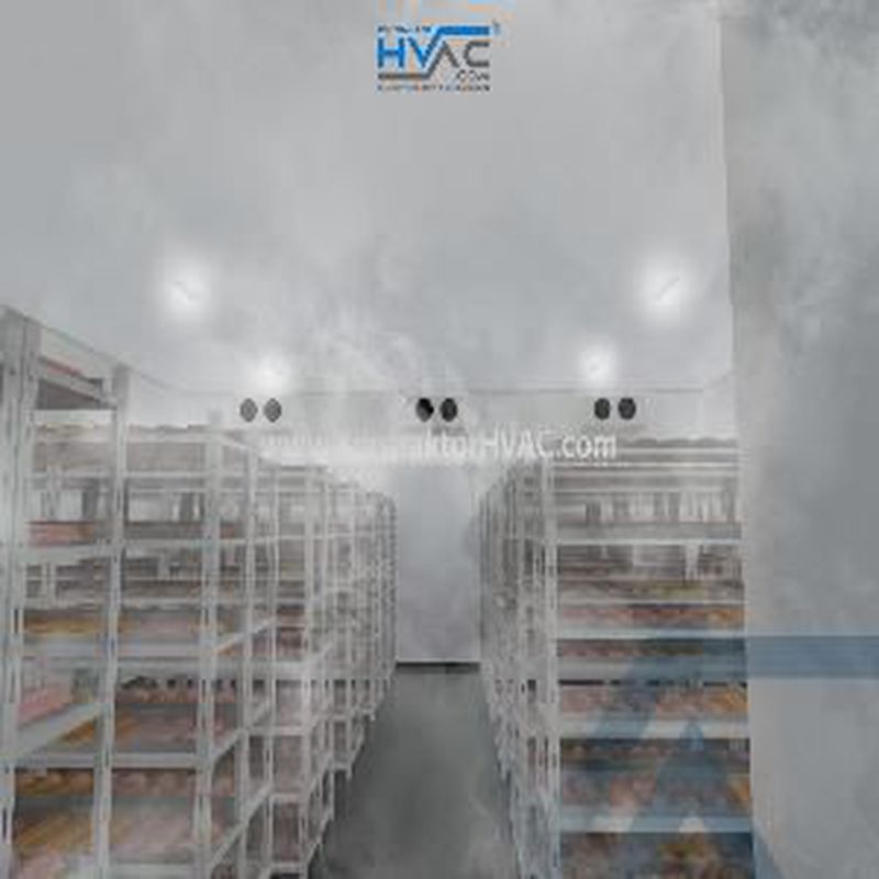 Gudang Beku Portabel Knockdown 30 Ton