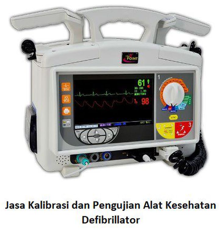 Jasa Kalibrasi dan Pengujian Alat Kesehatan Defibrillator with ECG and SpO2