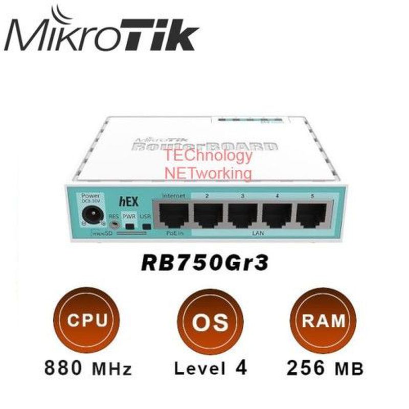 ROUTER MIKROTIK RB750