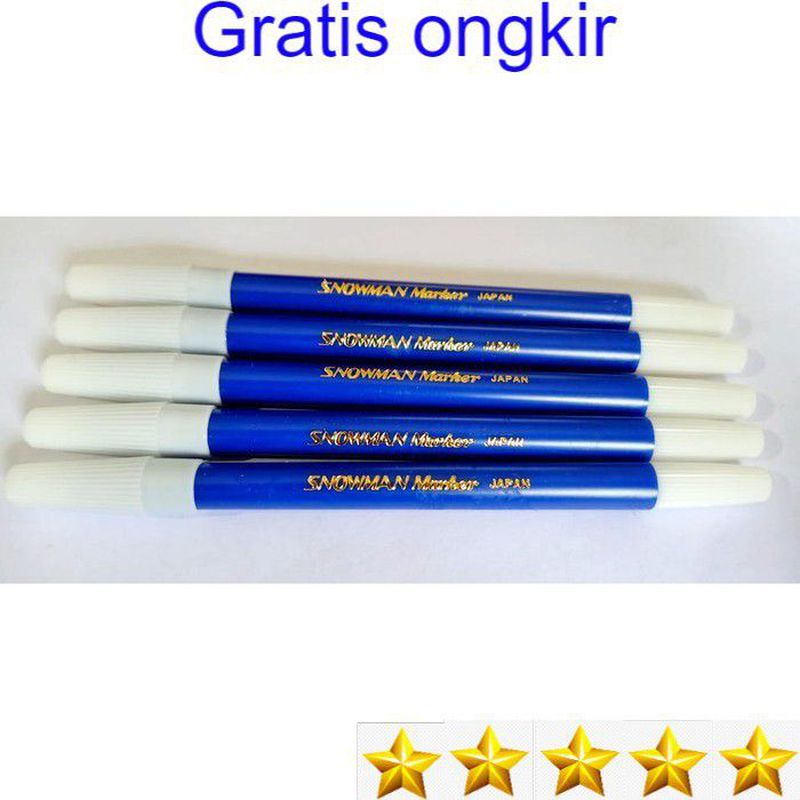 Spidol Kecil Snowman