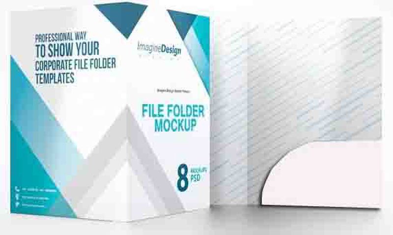 Cetak Map Folder 2 Muka Ukuran F4 /Map Kertas kantor