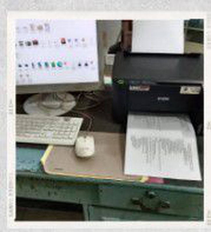 Print Out Naskah Kertas Manila