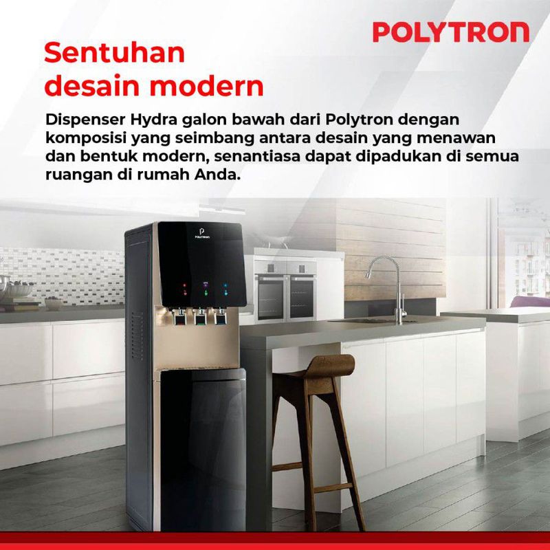POLYTRON Dispenser Galon Bawah Hydra PWC 776