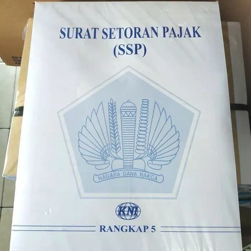 Buku Setoran Surat Pajak (SSP Rangkap 5)