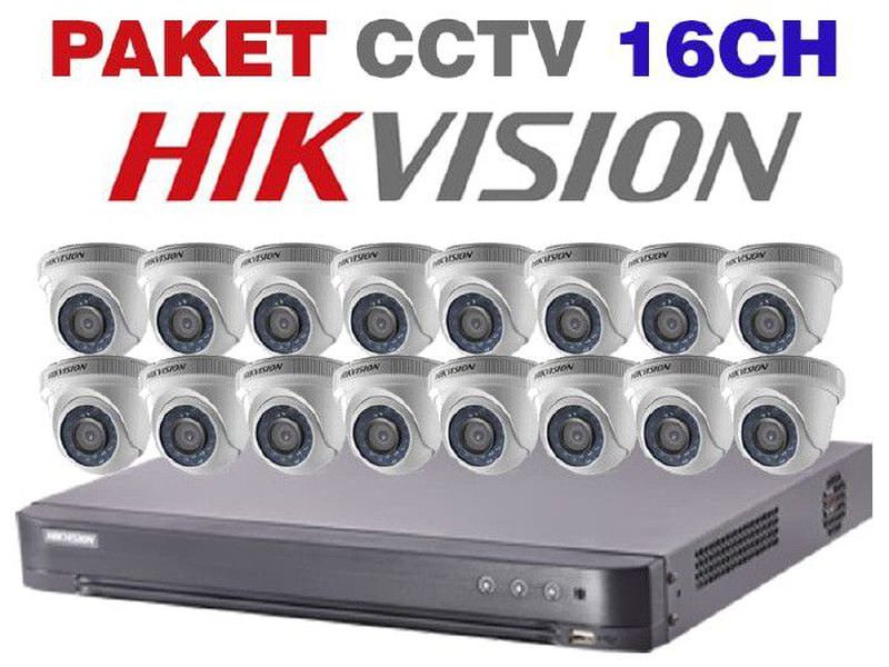 Paket CCTV HIKVISION 16 Channel