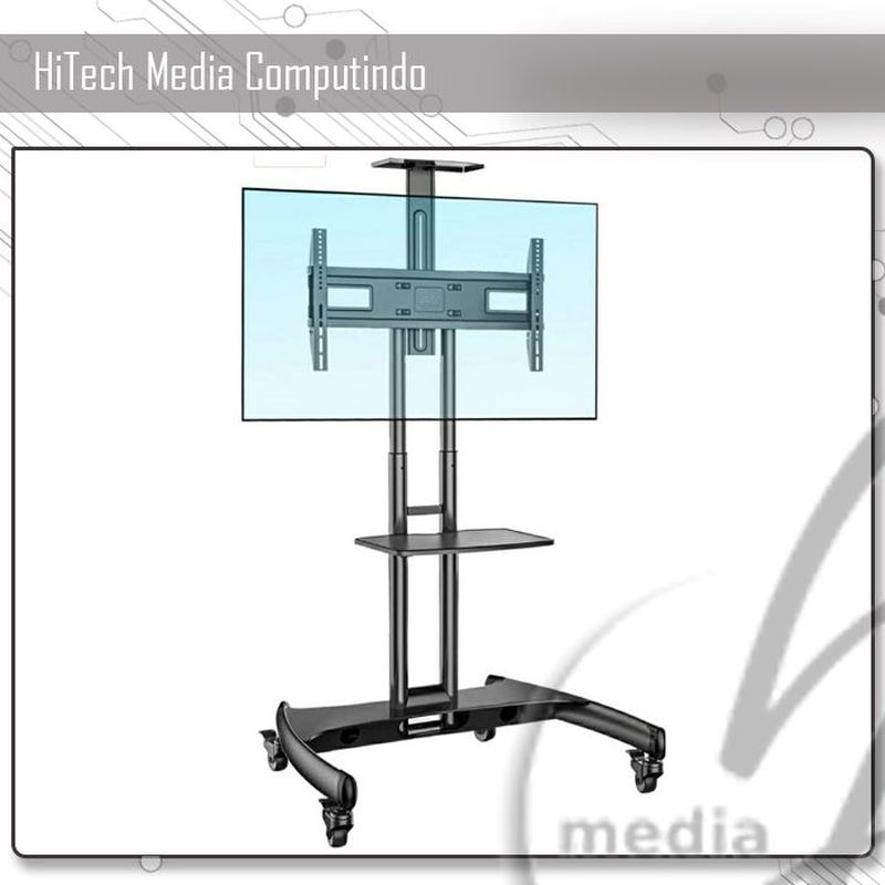 STANDING BRACKET TV 32 - 70 INCH Steel TV Stand Dengan Roda