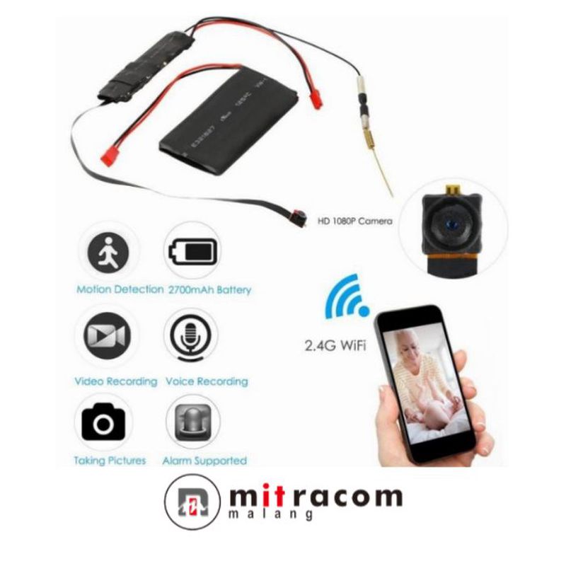 Spy Camera IP Wireless WiFi Hiden 1080p Spy Cam Super Mini Full HD