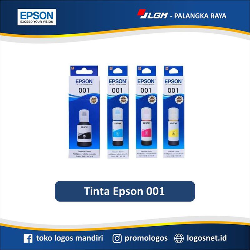 Tintah Printer Epson 001 - Cyan