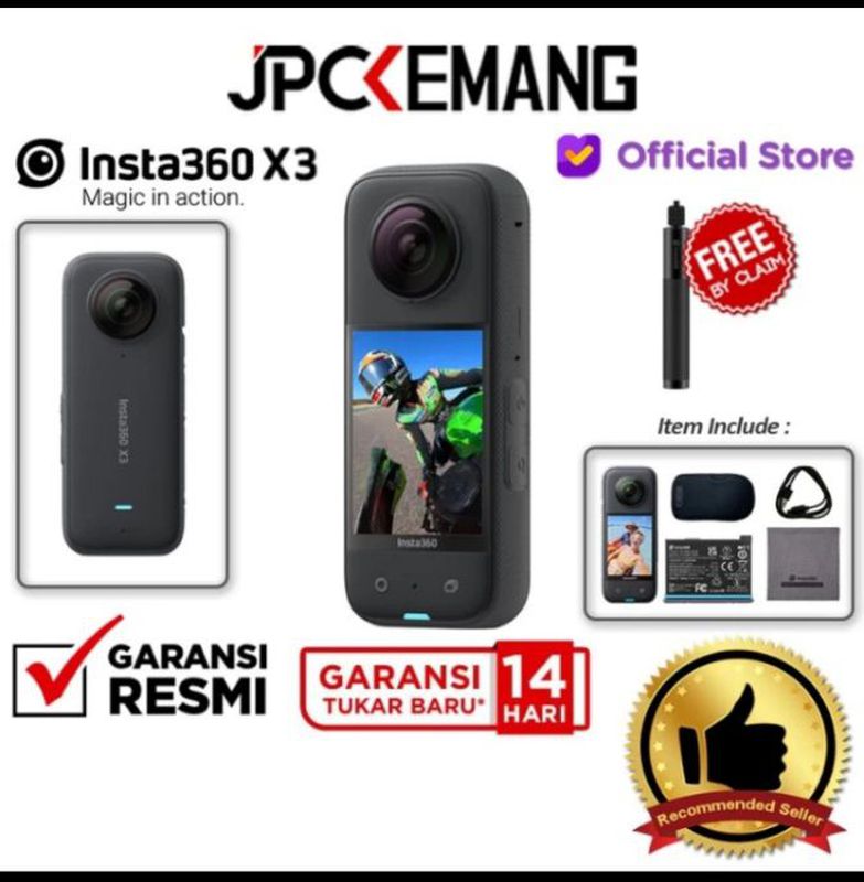 Camera Insta X3 360