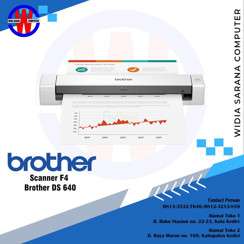 SCANNER BROTHER DS 640