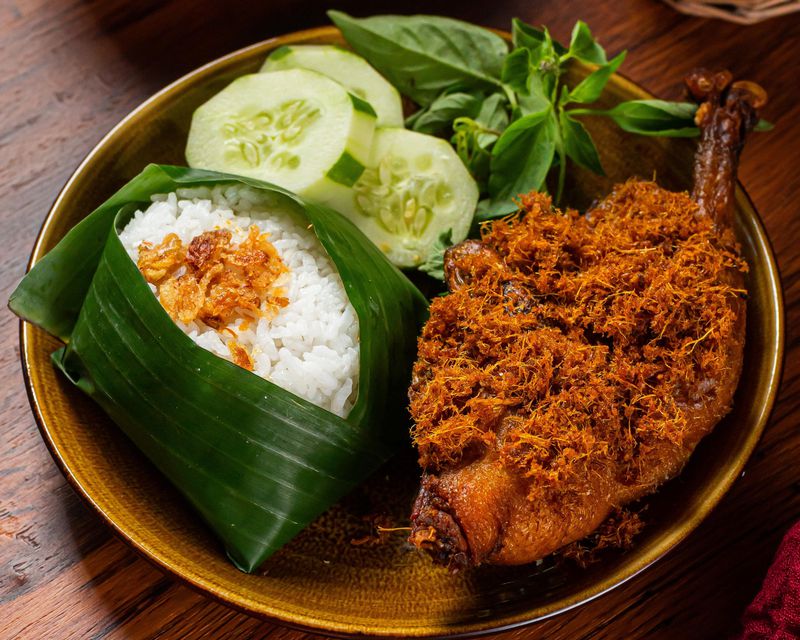 Nasi Bebek Muda Laos