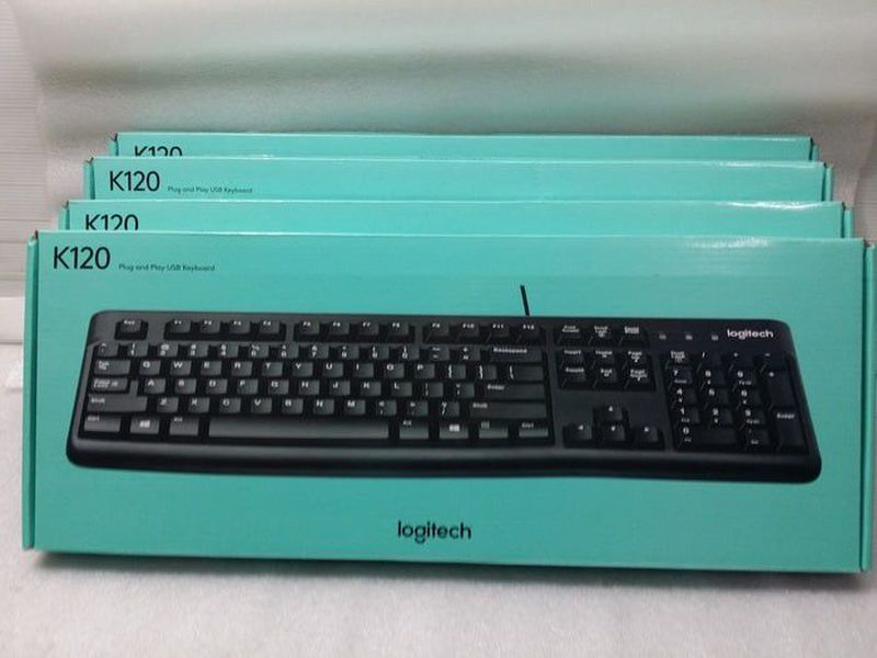 Keyboard Logitech kabel Usb K120 Original