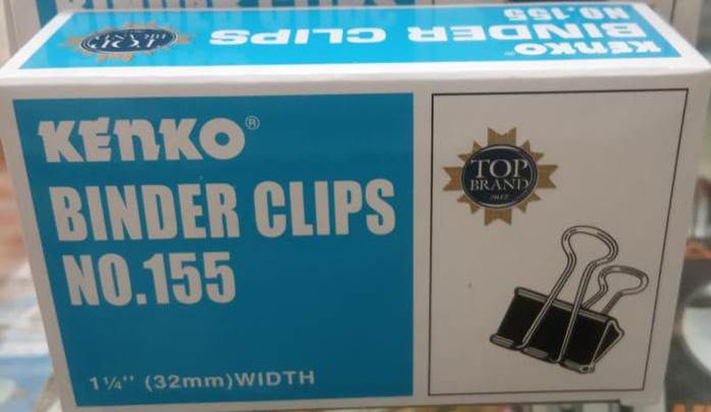 Binder Clip No 155 1 Gross (Isi 12 Kotak Kecil)