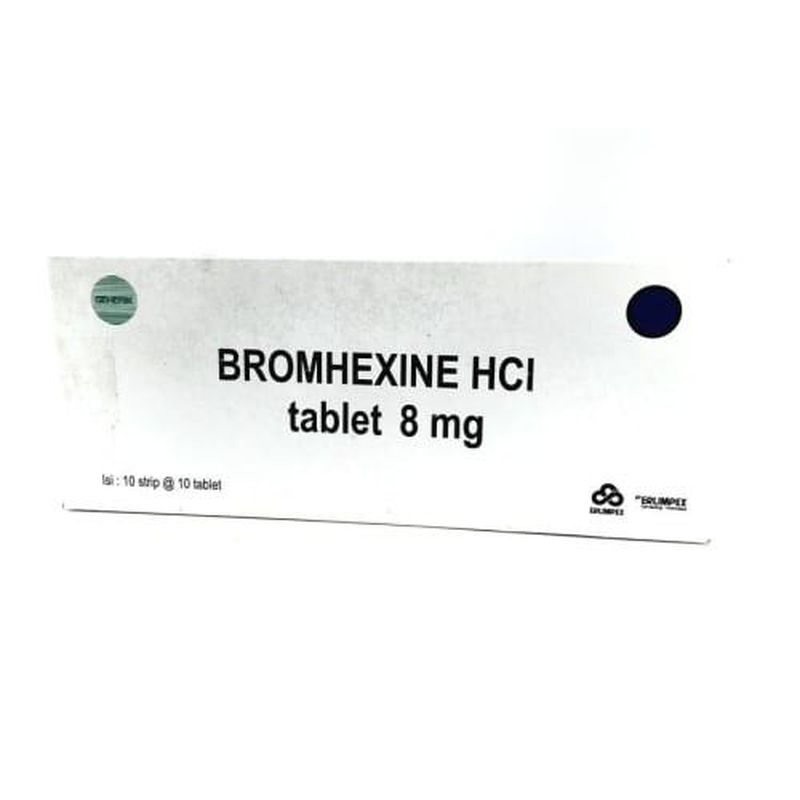 BROMHEXINE HCl 8mg