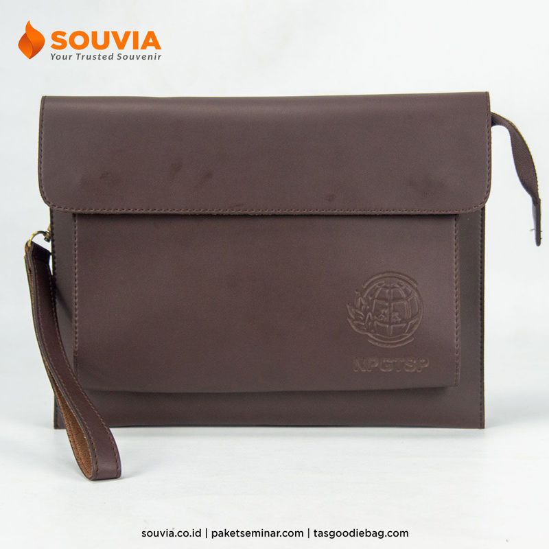 SOUVIA POUCH VIDALOKA - Cokelat Tua