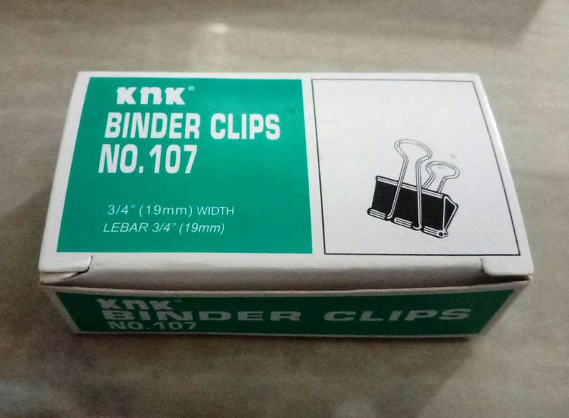 BINDER CLIPS NO.107