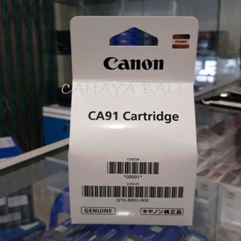ORIGINAL CARTRIDGE PRINT HEAD CANON CA91 BLACK