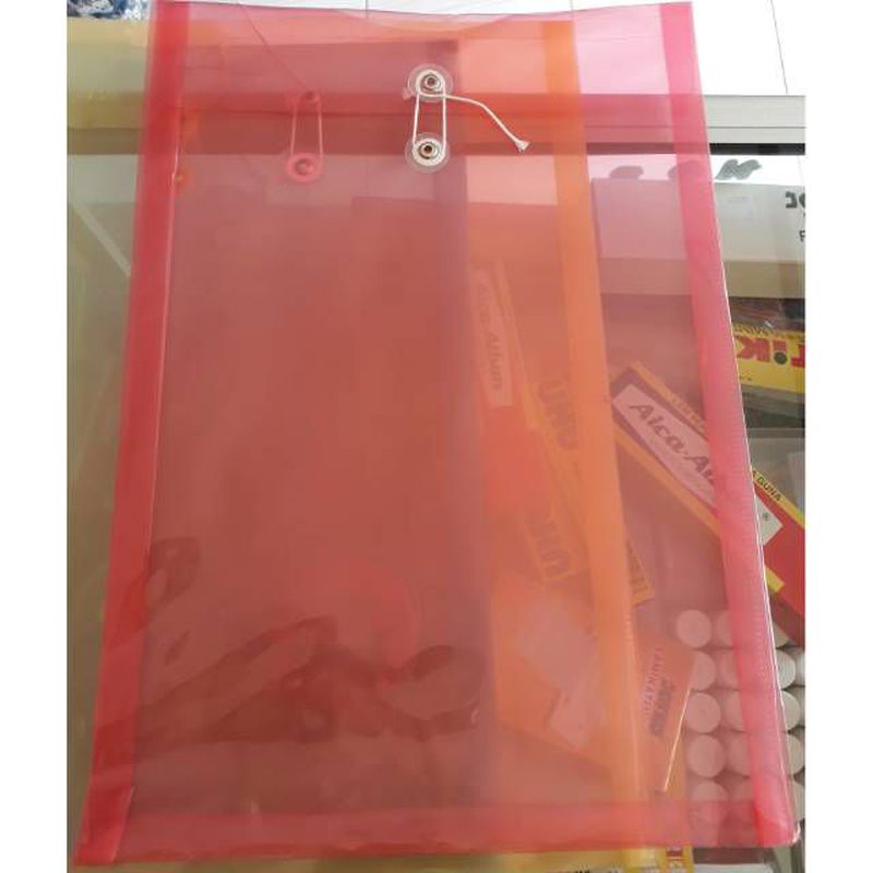 Map plastik tali map tali