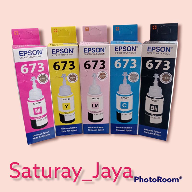 tinta epson 673 original STR - Light Magenta
