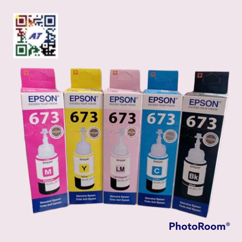 tinta epson 673 original - Cyan