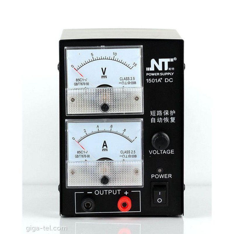 Catu Daya DC Power Supply 0-15V 1.0A Adjustable - Alat Service HP