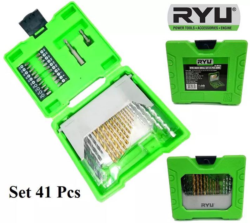 RYU ACC DRILL SET 41 pcs BMC
