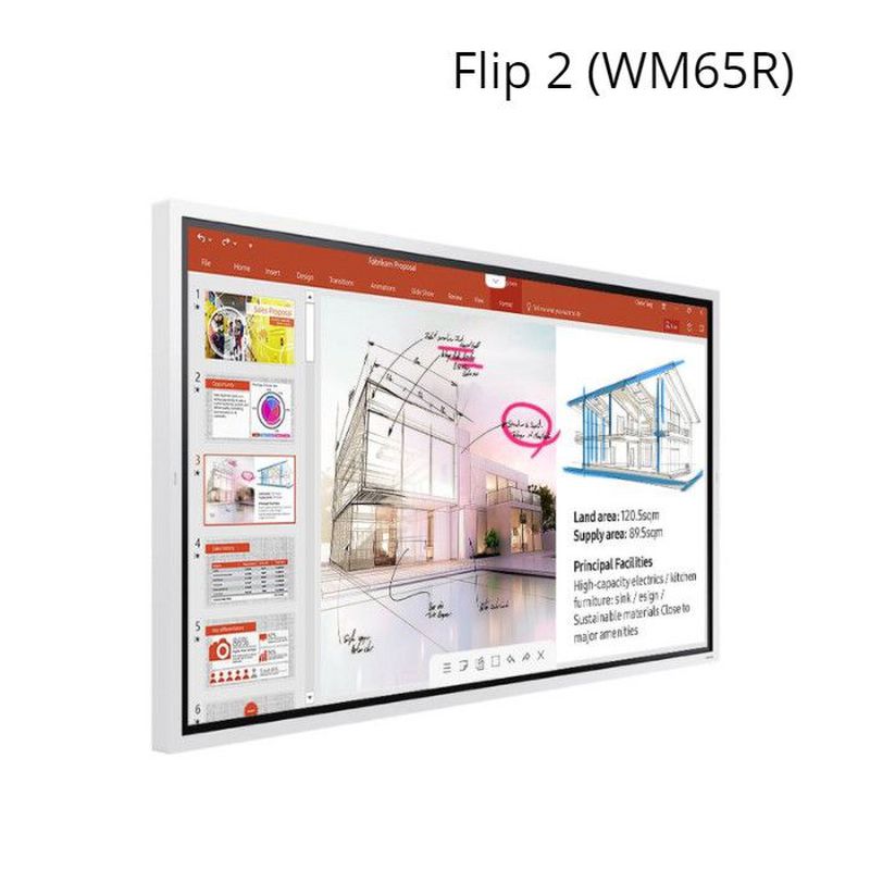 SAMSUNG DIGITAL FLIP 65 INCH - WM65 R