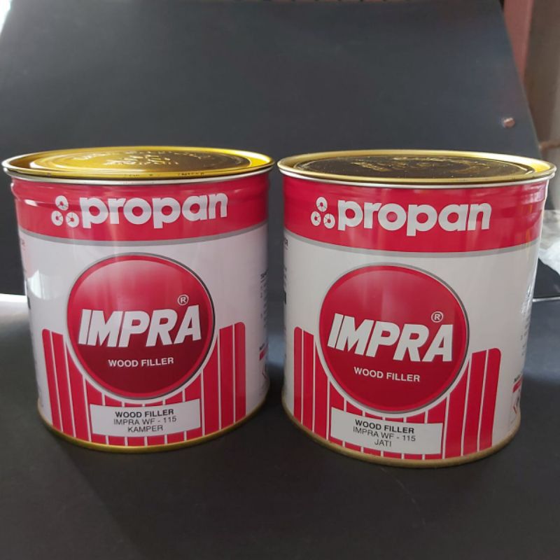 IMPRA PLAMIR KAYU JATI DAN KAMPER WOOD FILLER 1KG
