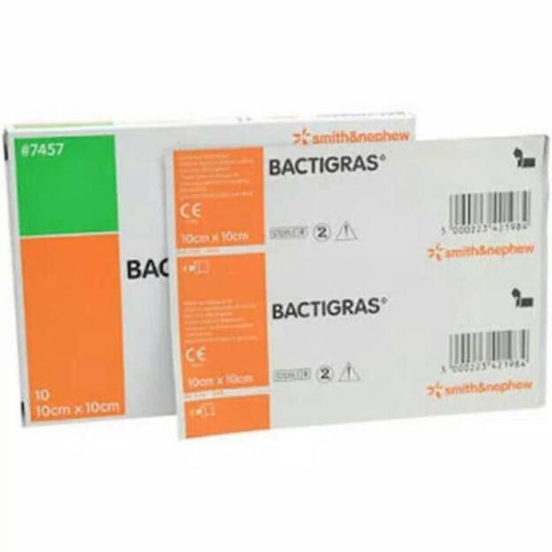 BACTIGRAS 10 X 10 CM/ 1 X 50