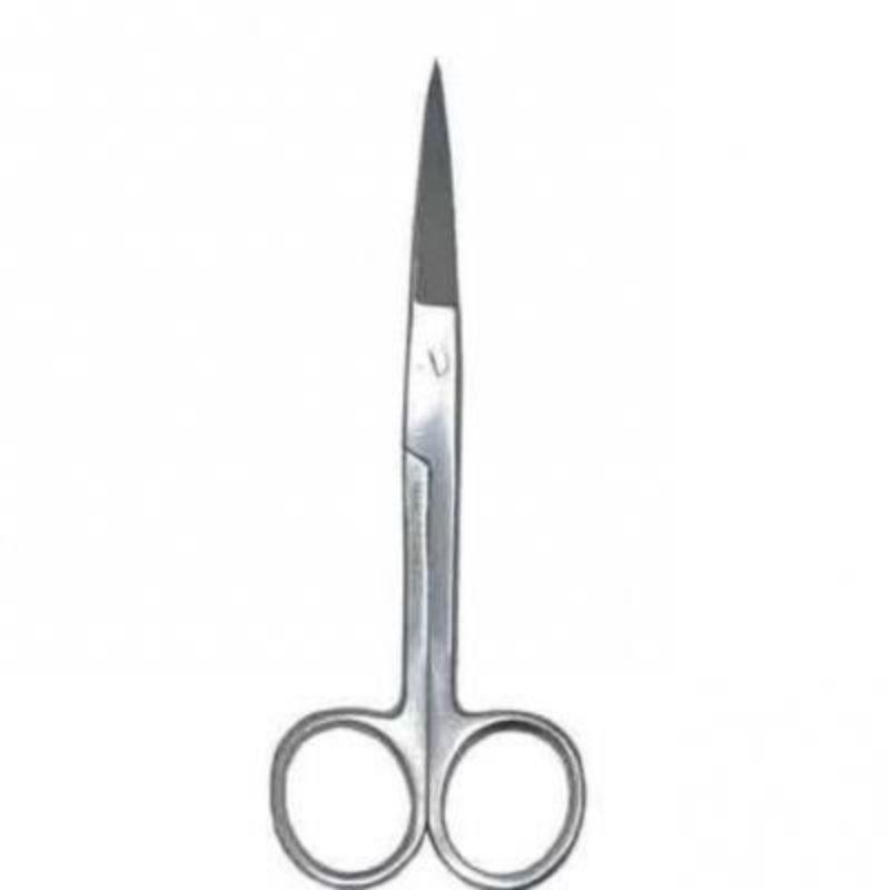 Gunting bedah jaringan lurus ujung tajam