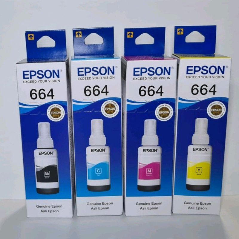 Tinta Printer Epson T664 - Hitam
